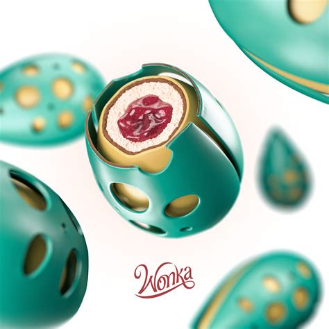 Wonka 3d Hoverchoc Chocolate Render Behance