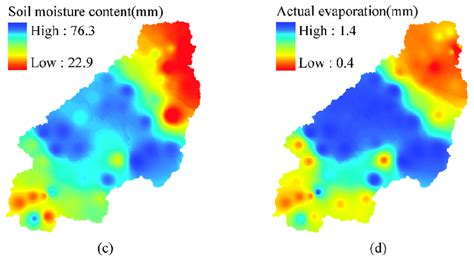Spatial Variation Of Mean Annual Precipitation A And Runoff B Download Scientific Diagram