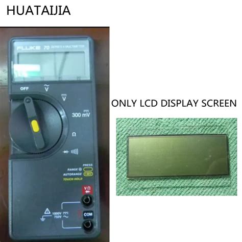 Multimeter LCD Display Screen Panel Replacement For Fluke OFF