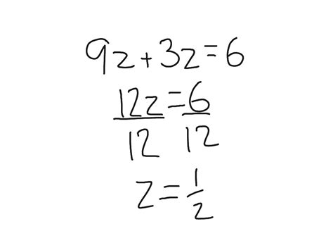 solving for unknown variable