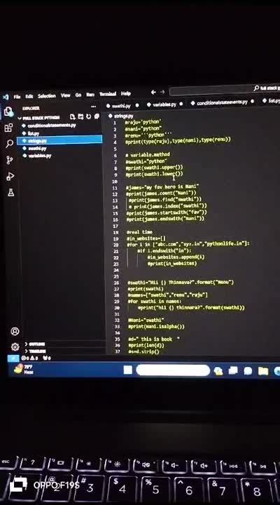 Gaddamidi Swathi On Linkedin Kiran Sagar Pythonlife