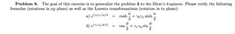 solved problem 9 the goal of this exercise is to generalize