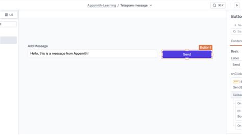 Integrating With The Telegram Bot Api Using Appsmith Appsmith Community Portal