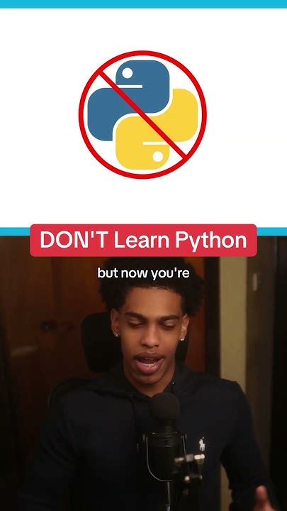 Dont Learn Python Youtube