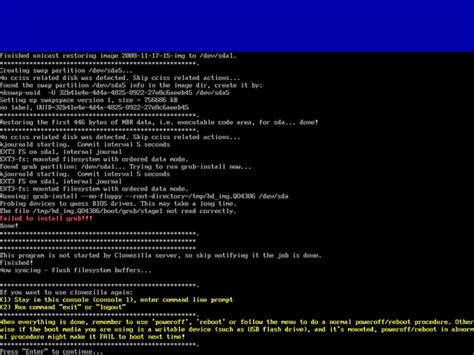 Back Uprestore Hard Drives And Partitions With Clonezilla Live Page