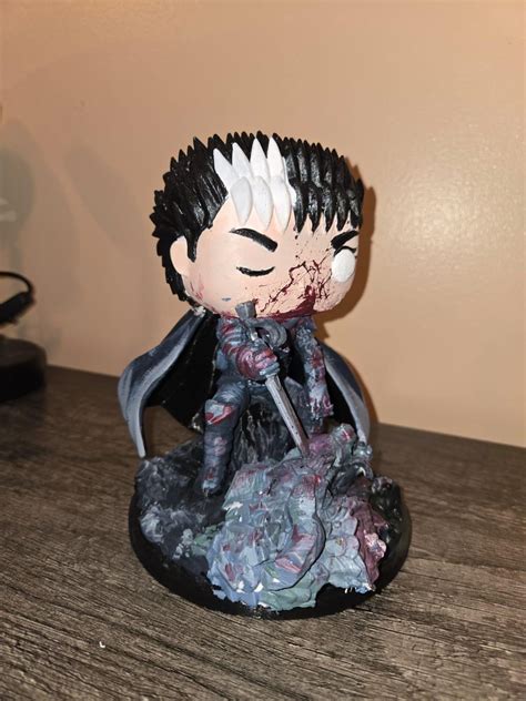 Berserk Guts Funko Pop - Hand Painted - Etsy