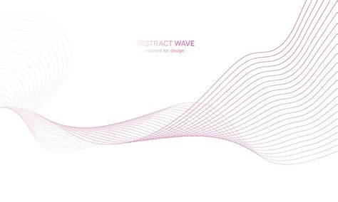 Premium Vector Abstract Gradient Background Wave Element For Design Digital Frequency Track