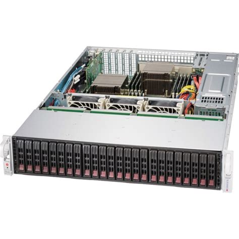 Серверный корпус SuperMicro (2U rack, 920W, 2.5 SAS/SATA Hot-swap-24, E ...
