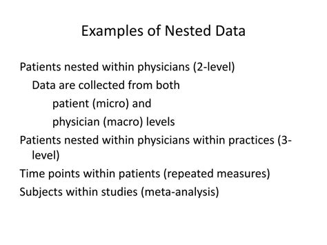 Ppt Sampling And Nested Data In Practice Based Research Powerpoint