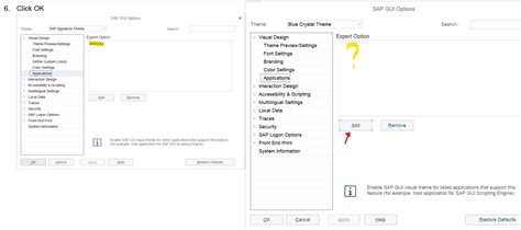 Sap Gui Configurations Visual Design Applicati Sap Community