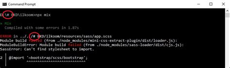 javascript error file to import not found or unreadable ~bootstrap scss bootstrap stack