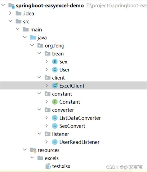 Easyexcel 的简单使用（读取and写入）easyexcel读取数据 Csdn博客