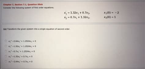 Solved Chapter 7 Section 7 1 Question 09ab Consider The