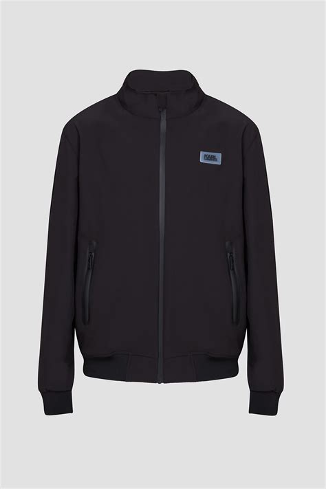 Мужская черная ветровка Karl Lagerfeld 542580.505020;990 — Ultrashop