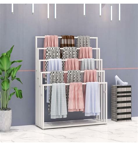 천 디스플레이 패브릭랙 스탠드 원단행거 리본걸이 티몬