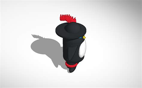 3d Design Pen In Boots Tinkercad