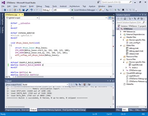 Updating Firmware Over The Air On ESP VisualGDB Tutorials