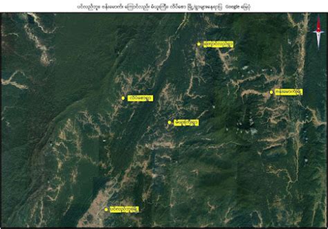 လုံခြုံရေးတပ်ဖွဲ့ဝင်များက ဗန်းမောက်မြို့နယ်၊ မံယူးကြီးကျေးရွာအနီး နယ်မ
