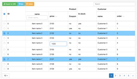 16 data table libraries for react onaircode