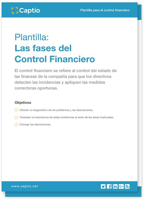 Plantilla Las Fases Del Control Financiero