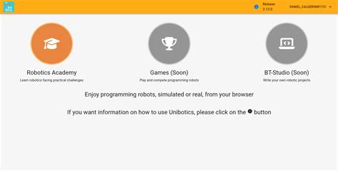 docker simulator reboot academy mobile robotics unibotics