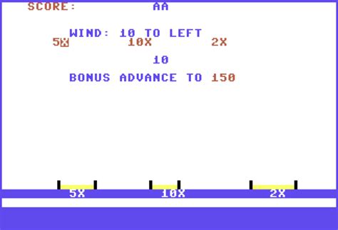 Sky Diver Commodore 64 Basic V2 Retromagazine World