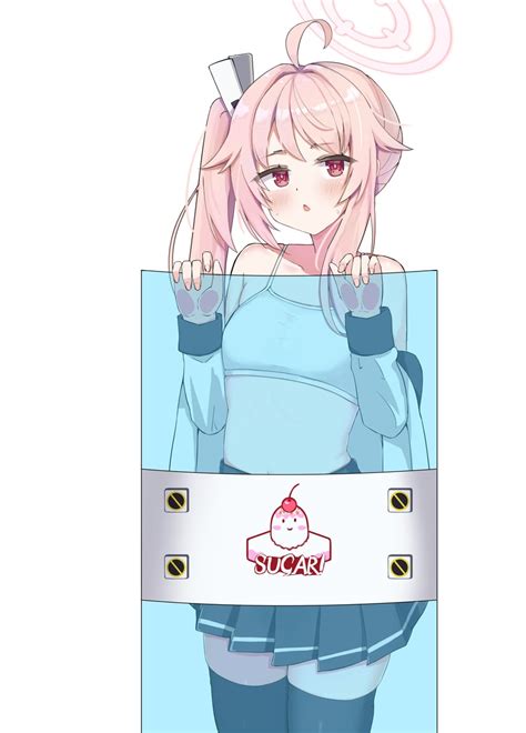 Natsu Blue Archive Drawn By Uro Kohara Danbooru