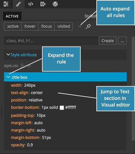 Styling With Css Pinegrow Web Editor