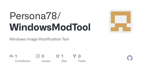 Github Persona78windowsmodtool Windows Image Modification Tool