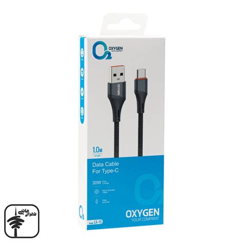 خرید عمده کابل 3a تایپ سی اکسیژن مدل Lx15 تهران جانبی