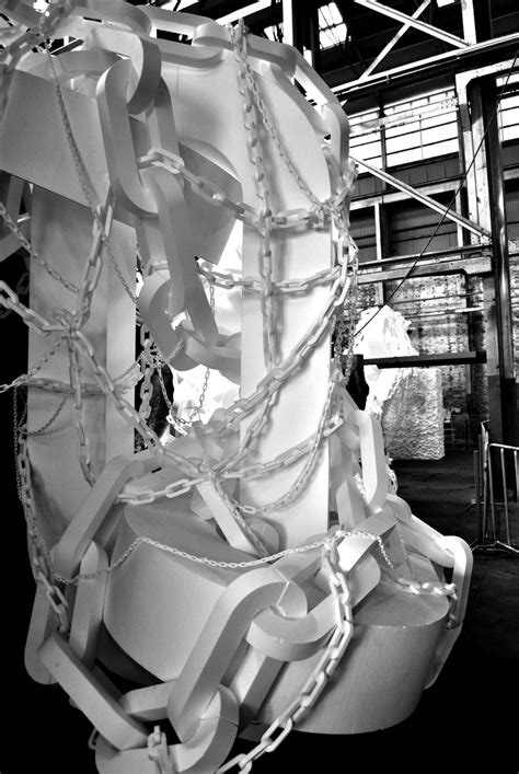 Polystyrene Chains Recycled Projects Polystyrene Sculpture