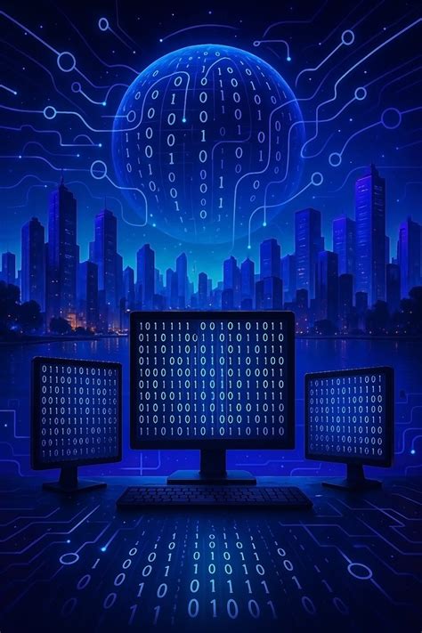 download monitor binary binary system royalty free stock illustration image pixabay