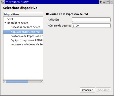 gambas mis programas y el softwarelibre compartir impresora con conexion de red