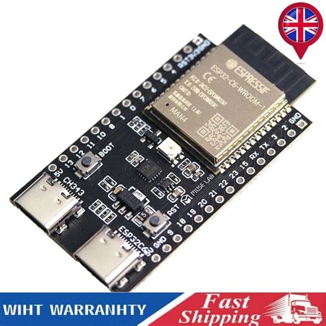 Esp32 C6 Minimum System Board Dual Type C Esp32 C6 Wroom 1 Risc V 512kb