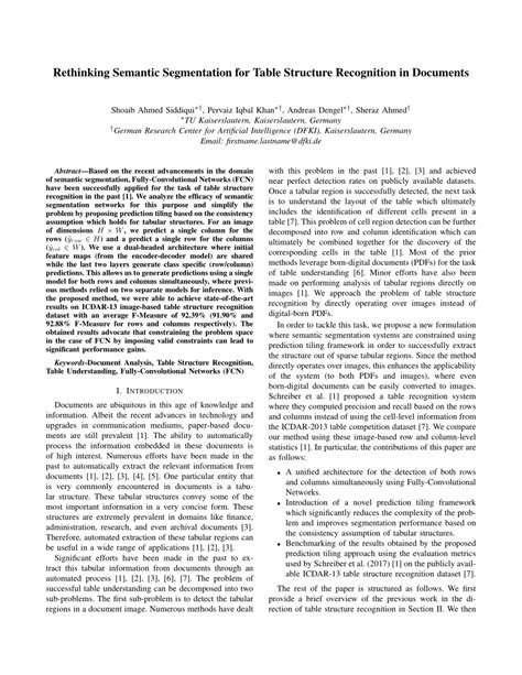 Pdf Rethinking Semantic Segmentation For Table Structure Recognition