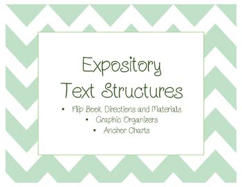 Expository Text Structures Resources By Fantastically Fourth TPT