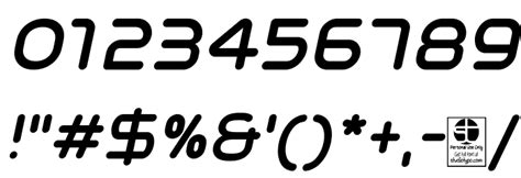 Typo Angular Rounded Demo Bold Italic Font