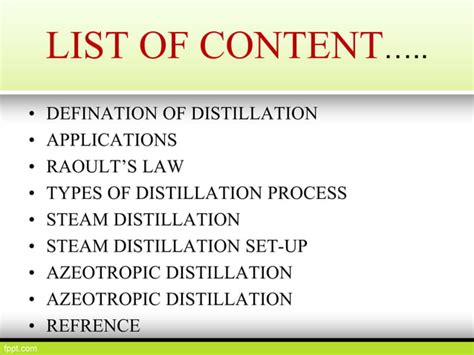 Distillation PPT Chemistry Science Distillation PPT Chemistry Science
