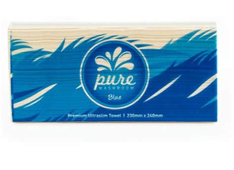 Hand Towels And Chux Roll Packaging On Wheels