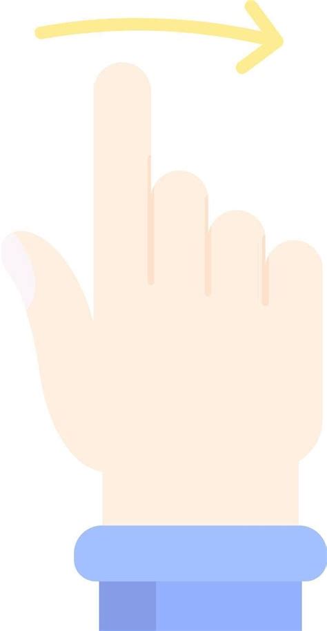 Swipe Right Flat Light Icon 39142871 Vector Art At Vecteezy