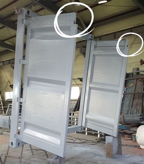 수출용 컨테이너 도어 설계 And 주문 제작 네이버 블로그