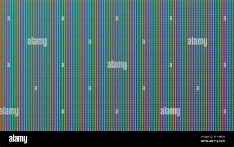 Tv Line Screen Or Crt Monitor Display Background With Led Grid Mesh Vector Pattern Tv Line
