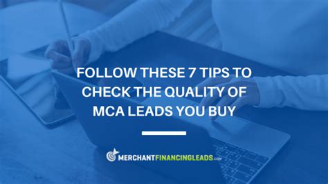 Seven Tips To Check The Quality Of MCA Leads You Buy