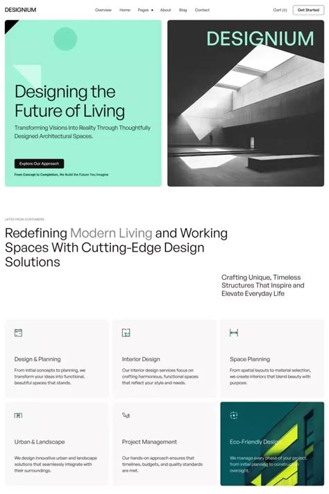 Blueprint Webflow Html Website Template On Landbook Get Inspired By Template Design And More