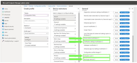 Microsoft Intune Device Configuration Profiles Core Feature Is Bitlocker Management Network Antics