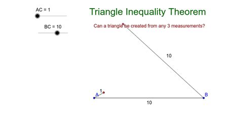 Triangle Inequality Theorem