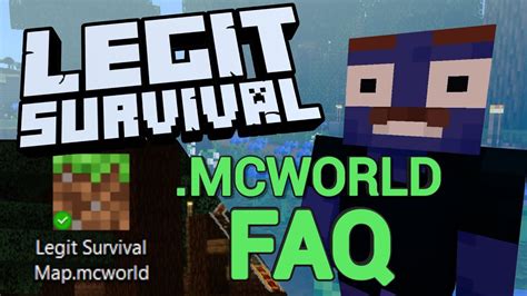 Mcworld Faq Mcworld Explainer By Minecraft Legit Survival Maps Youtube Mcworld Faq Mcworld Explainer By Minecraft Legit Survival Maps Youtube