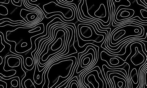 Premium Vector Vector Pattern Topographic Map Very Suitable For