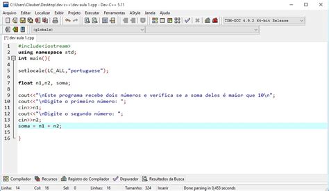 Universe Tutorial Tutoriais Downloads E Curiosidades Dev C 7 If