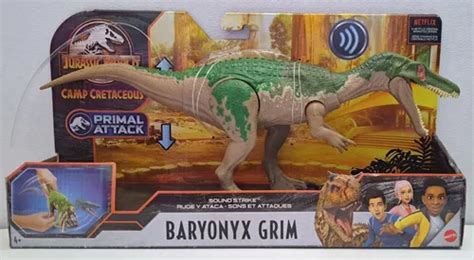 Jurassic World Baryonyx Grim Camp Cretaceous Envío Gratis